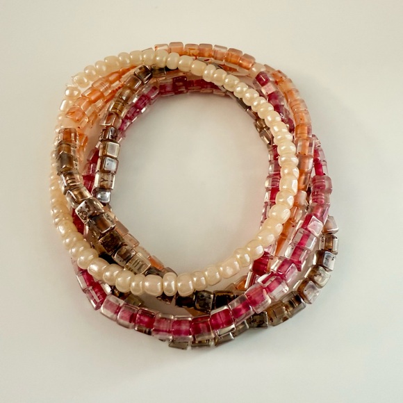 Jewelry | Fun Stackable Stretch Bracelet Set | Poshmark